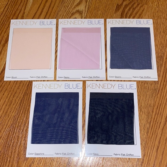 Kennedy Blue | Other | Kennedy Blue Color Swatches | Poshmark